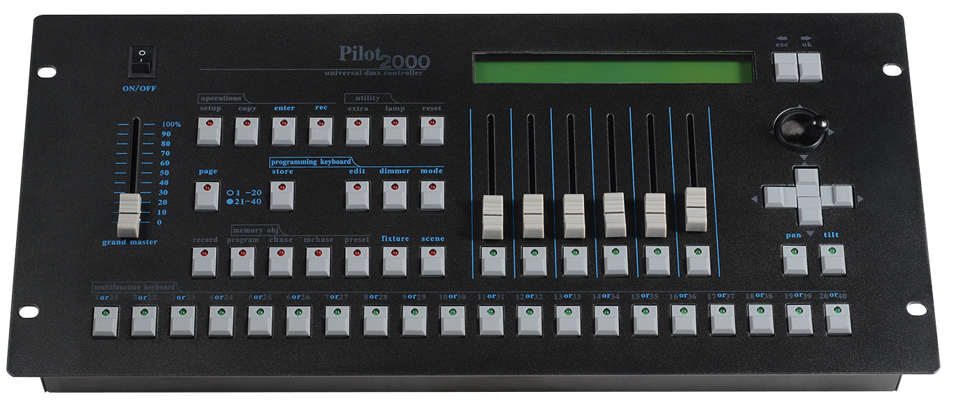 Durable 1440ch Pilot 2000 Dmx Controller Sharpy Light Controller